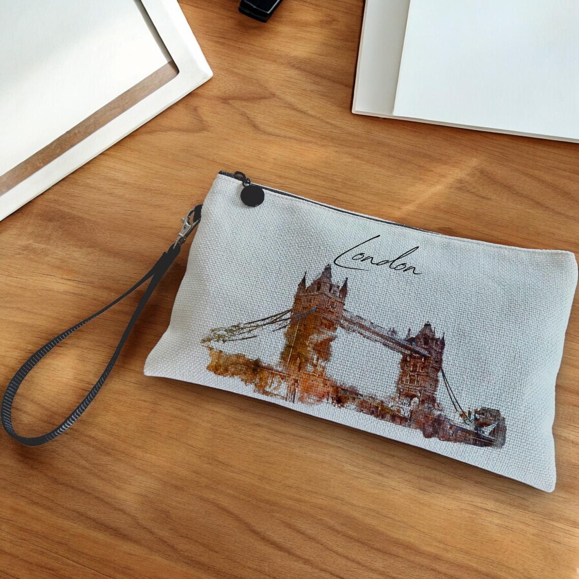 Personalised London Pencil Case, Gift for Kids, Back to School Supplies ...