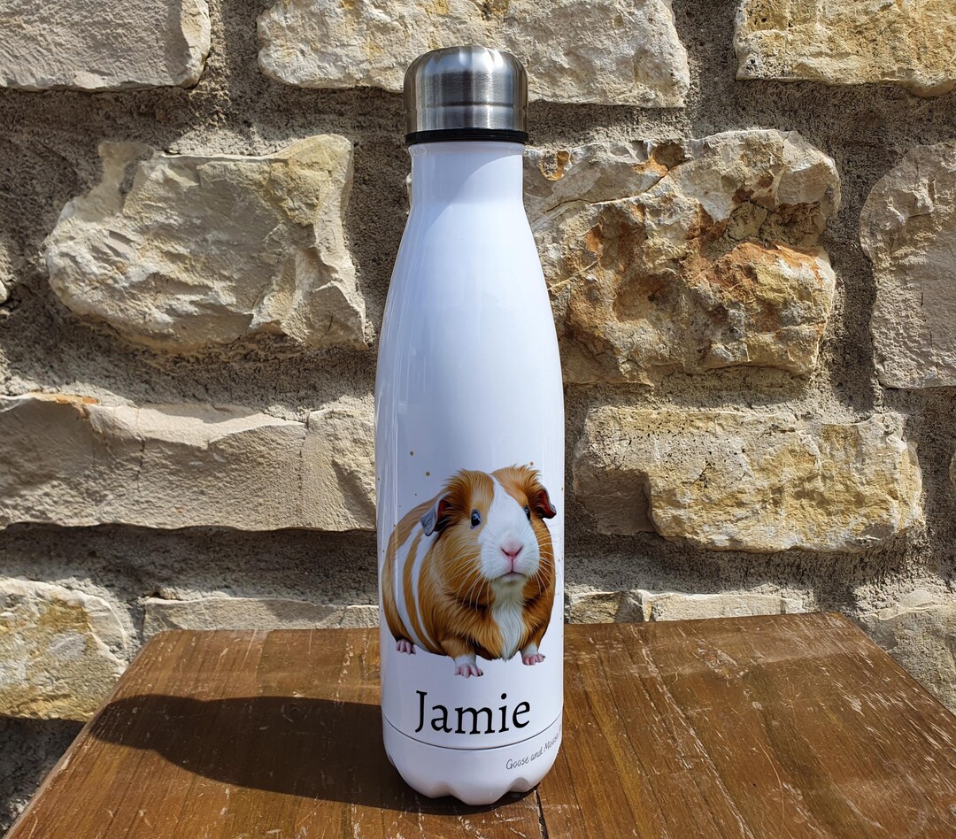 Personalised Guinea Pig Water Bottle, Gift for Wildlife Lover, Thank ...