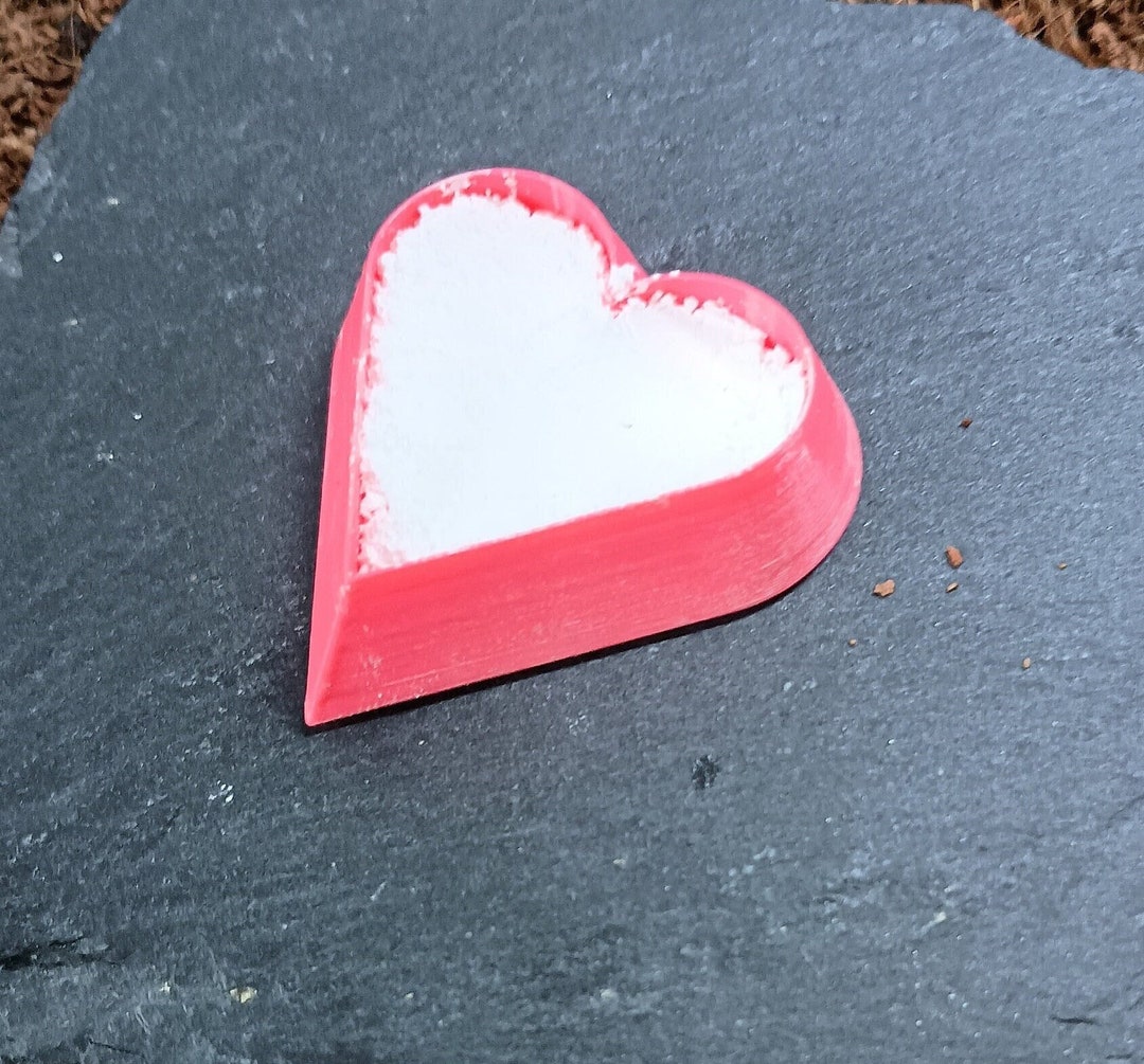 Heart Calcium Dish for Leopard Geckos | Small Bowl for Reptiles, Small ...