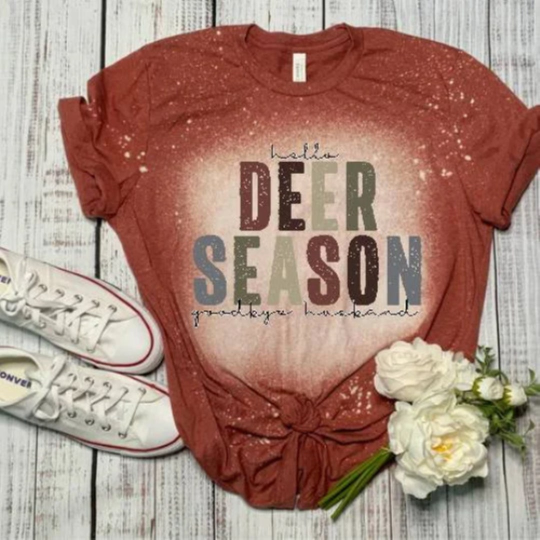 Hello Deer Season Goodbye Husband Shirt | Hunter's Wife Shirt | Funny ...