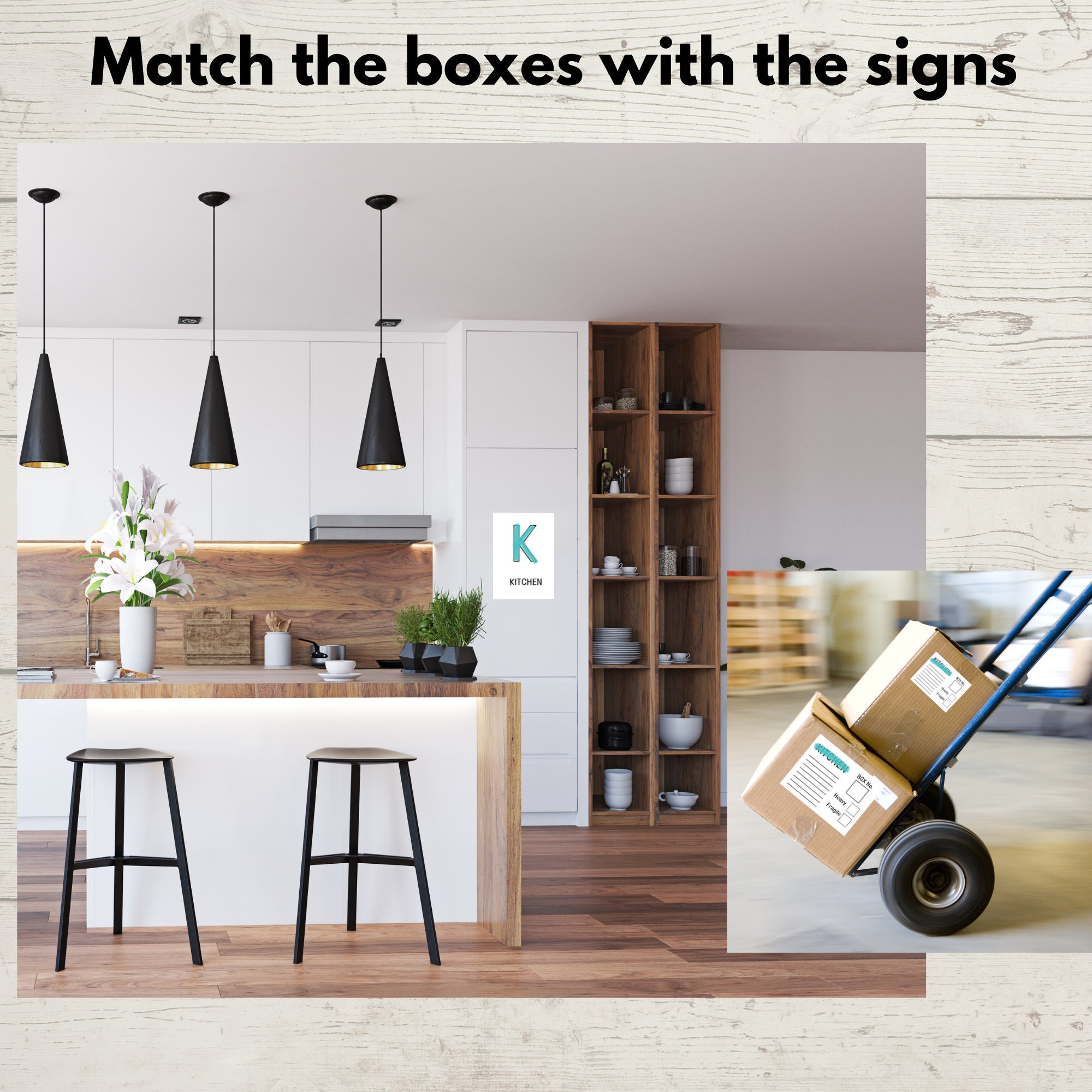 Moving Box Label Printables, Instant Download Moving Box Labels to ...