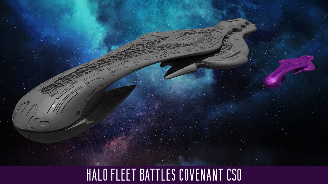 Halo Fleet Battles Covenant CSO - Etsy