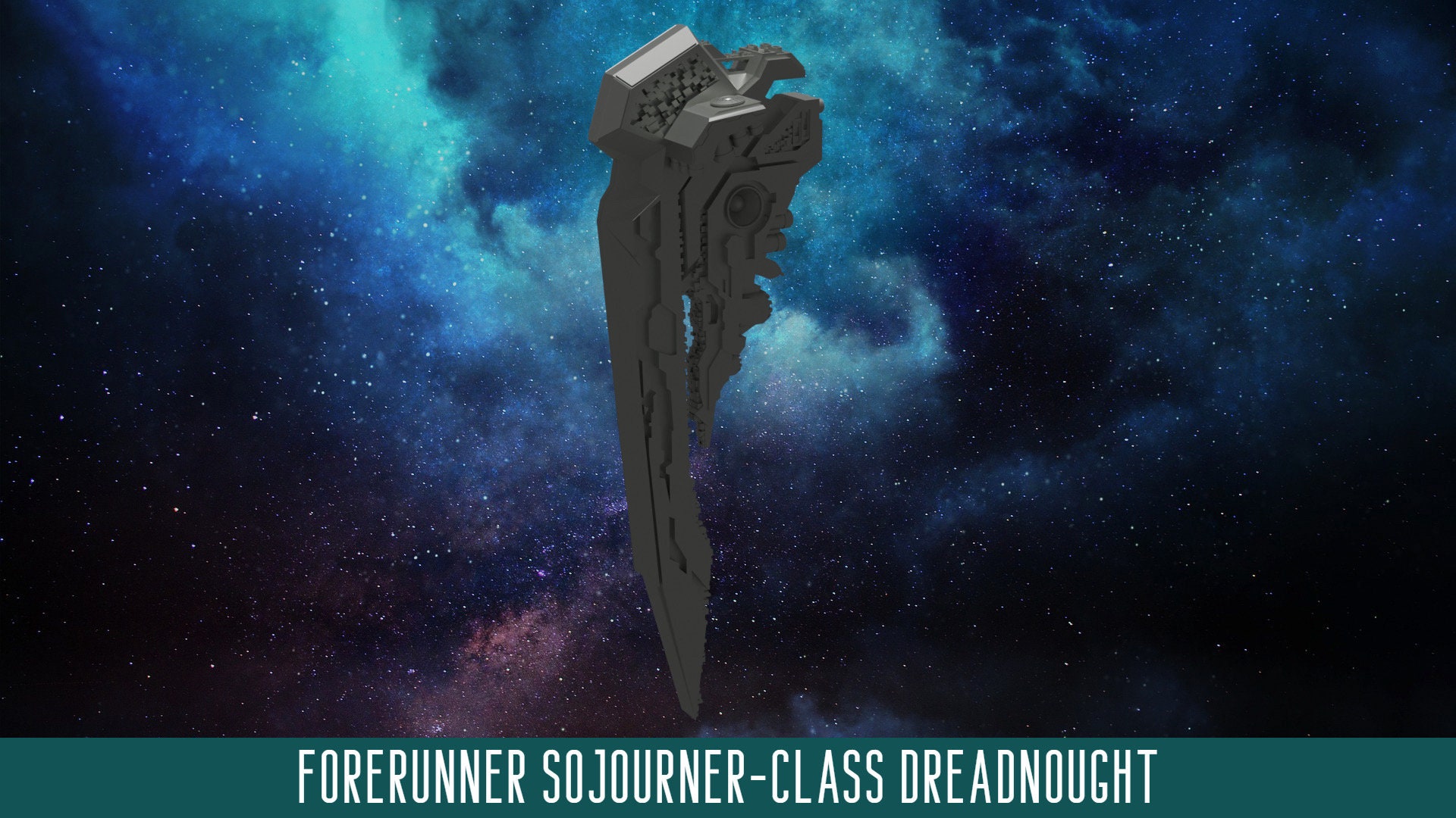 Halo Fleet Battles Forerunner Sojourner Class Dreadnought - Etsy
