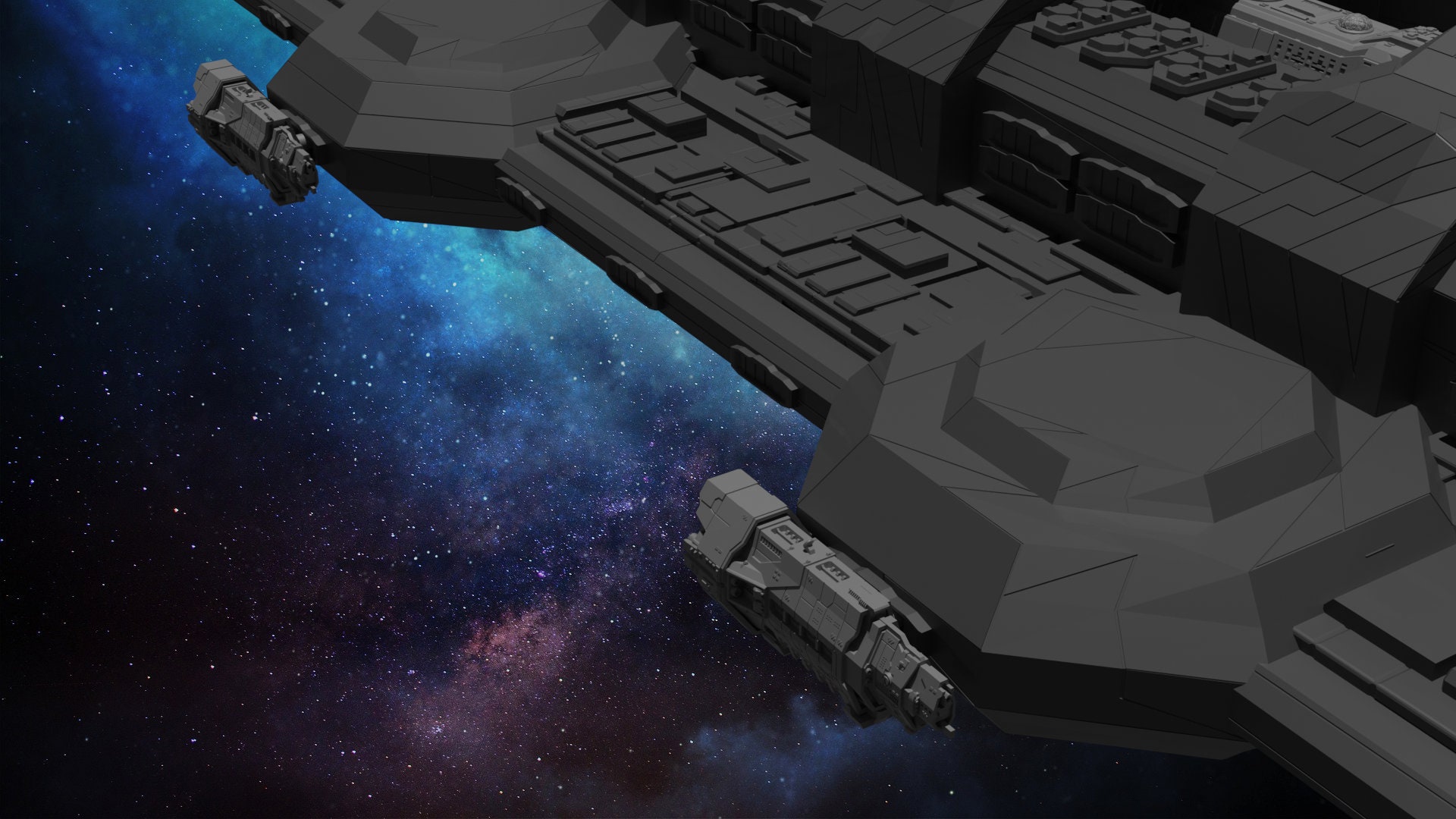 Halo Fleet Battles UNSC Cradle Repair/refit Station - Etsy