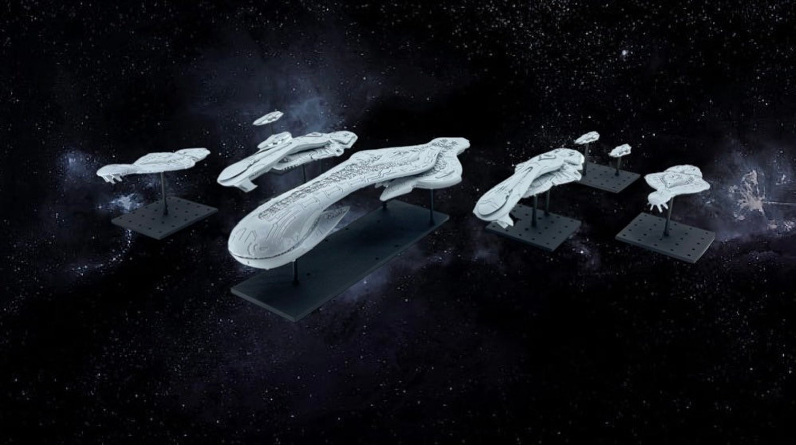 Halo Fleet Battles Covenant Fleet 1 - Etsy