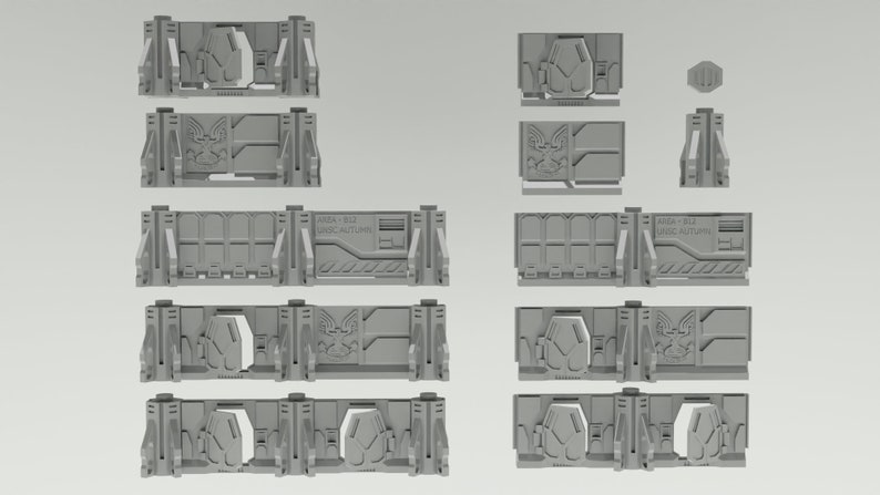UNSC Ship Terrain Halo Ground Command - Etsy