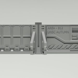UNSC Ship Terrain Halo Ground Command - Etsy