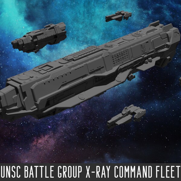 Unsc Frigate - Etsy
