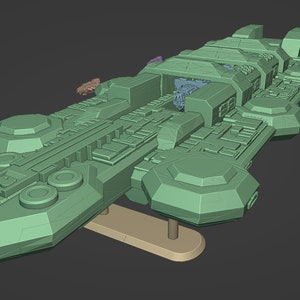 Halo Fleet Battles UNSC Cradle Repair/refit Station - Etsy