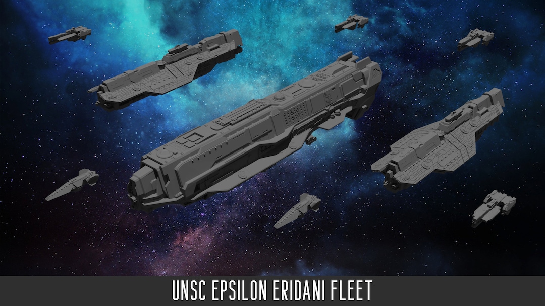 UNSC Epsilon Eridani Fleet - Etsy