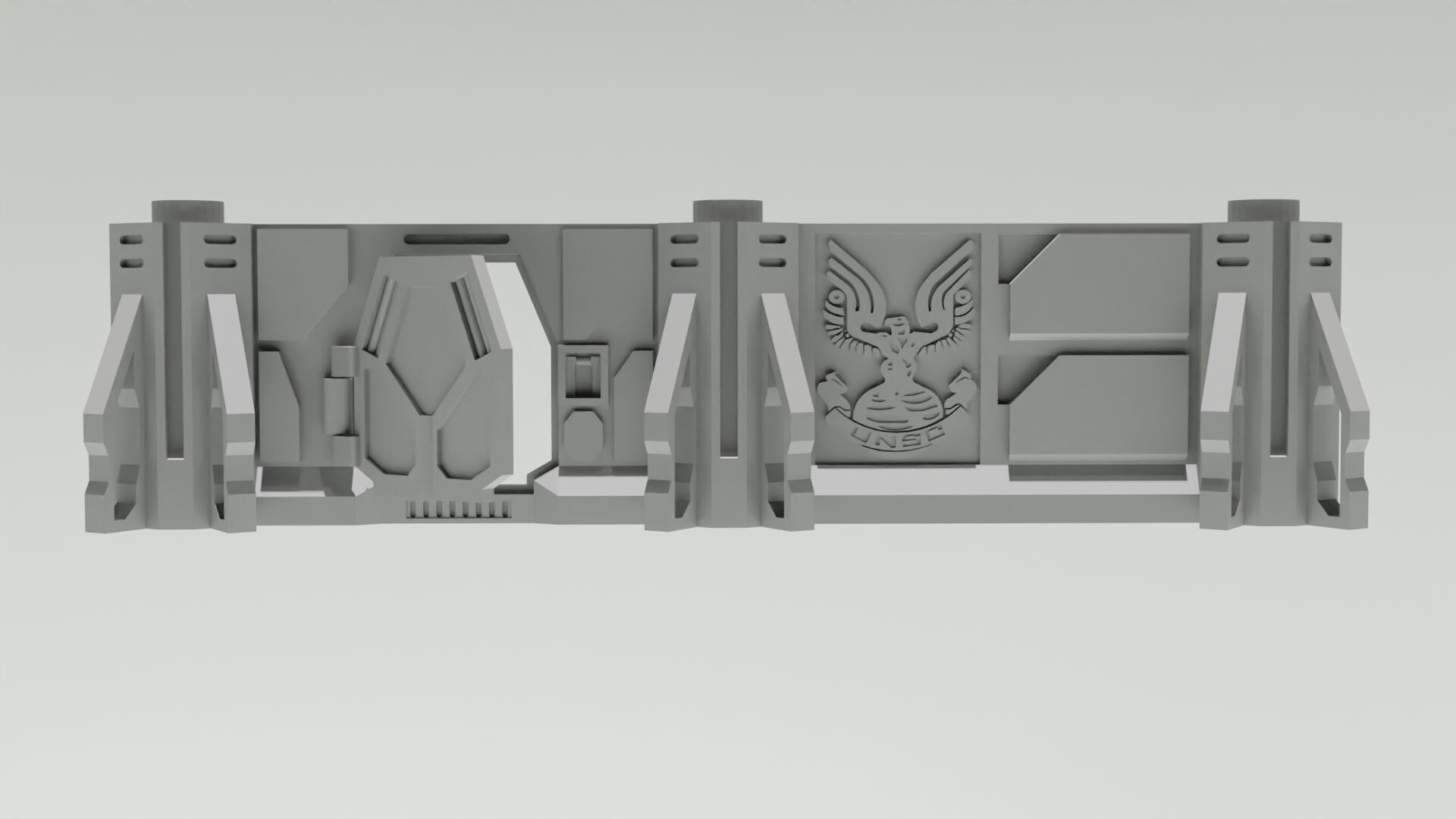 UNSC Ship Terrain Halo Ground Command - Etsy