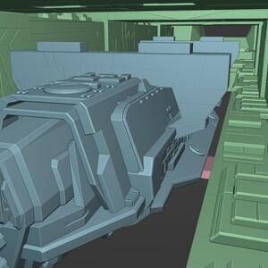 Halo Fleet Battles UNSC Cradle Repair/refit Station - Etsy