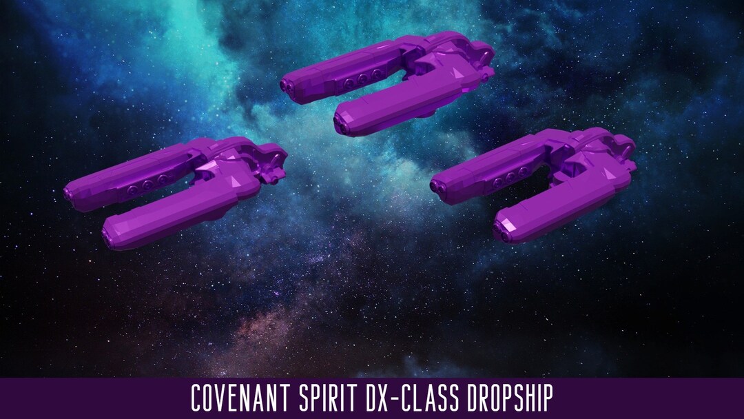 Halo Fleet Battles Covenant Fighterpack 3 - Etsy