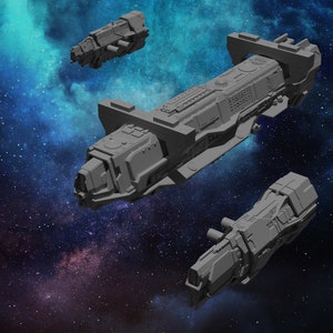 Halo Fleet Battles UNSC Cradle Repair/refit Station - Etsy