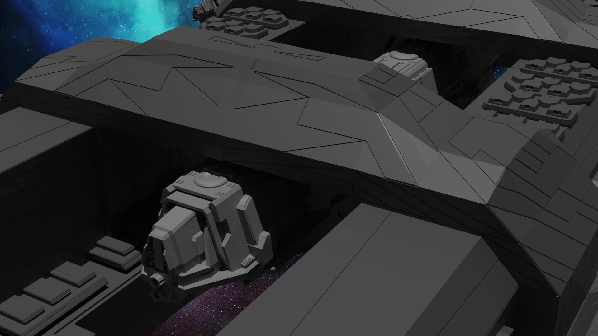 Halo Fleet Battles UNSC Cradle Repair/refit Station - Etsy