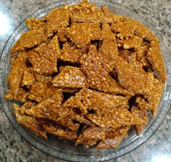 Ghana Nkate Cake/peanut Brittle/snack/african Peanut - Etsy