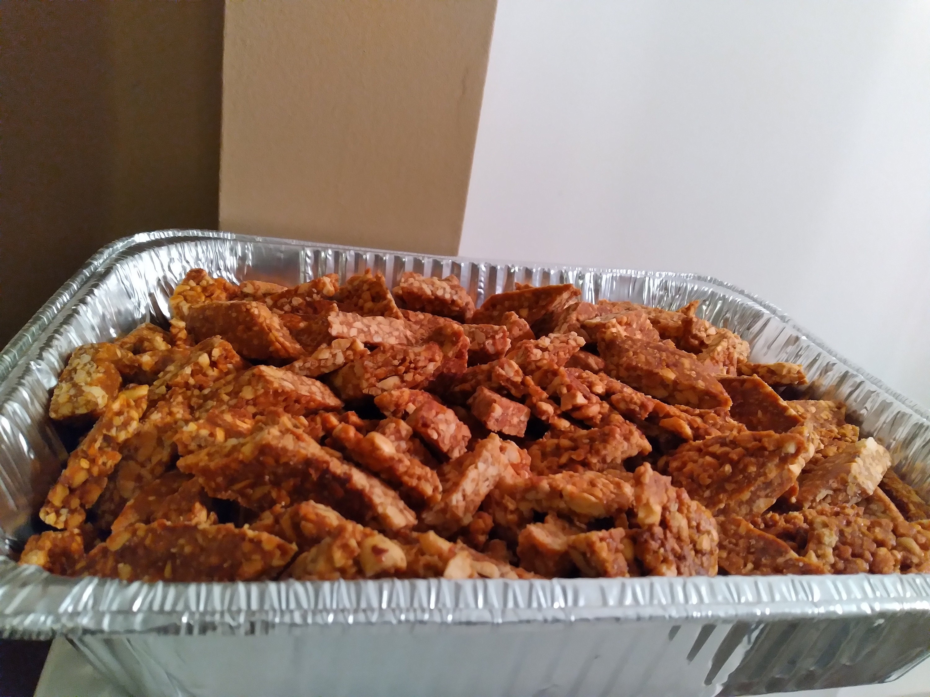 Ghana Nkate Cake/peanut Brittle/snack/african Peanut Cake/party Treats ...