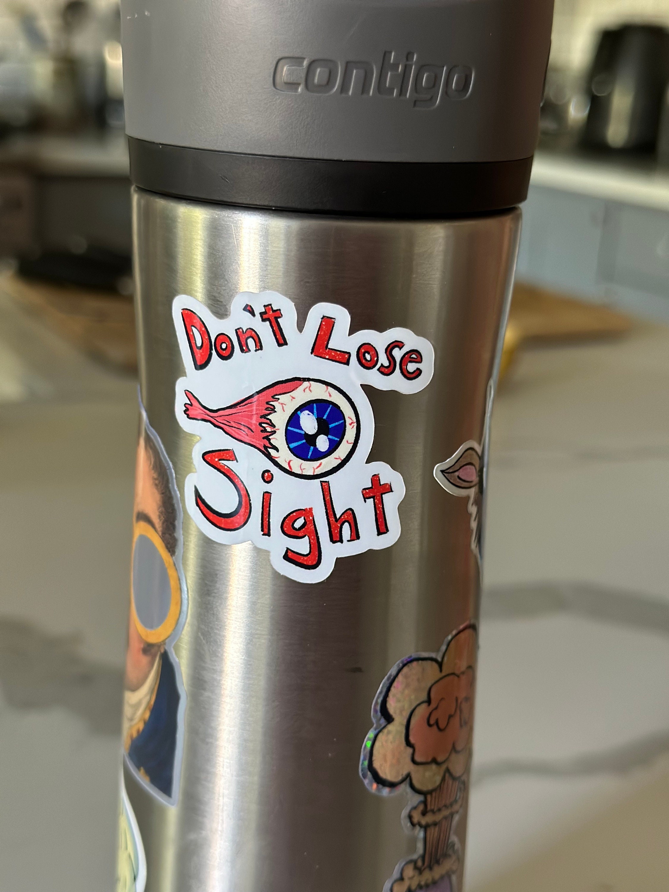 Don’t Lose Sight Eyeball Sticker - Etsy