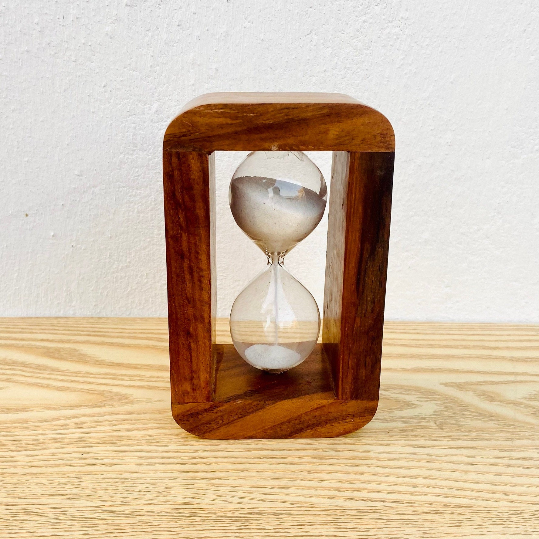 Personalized Hour Glass Engraved Wooden Hour Glass - Etsy