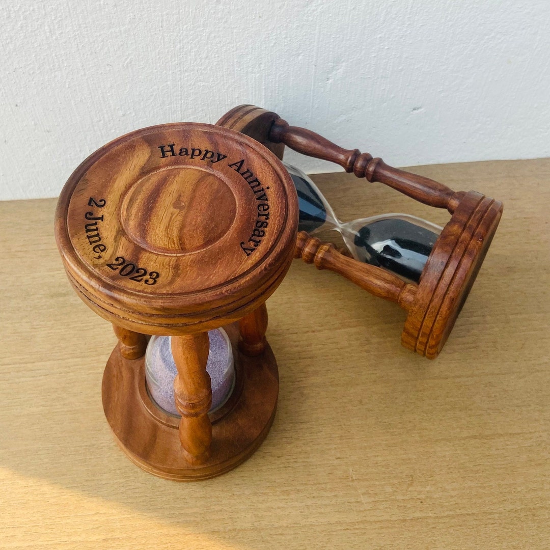 Engraved Hourglass Unity Hourglass Engraving Sand Timer Custom Engraved ...