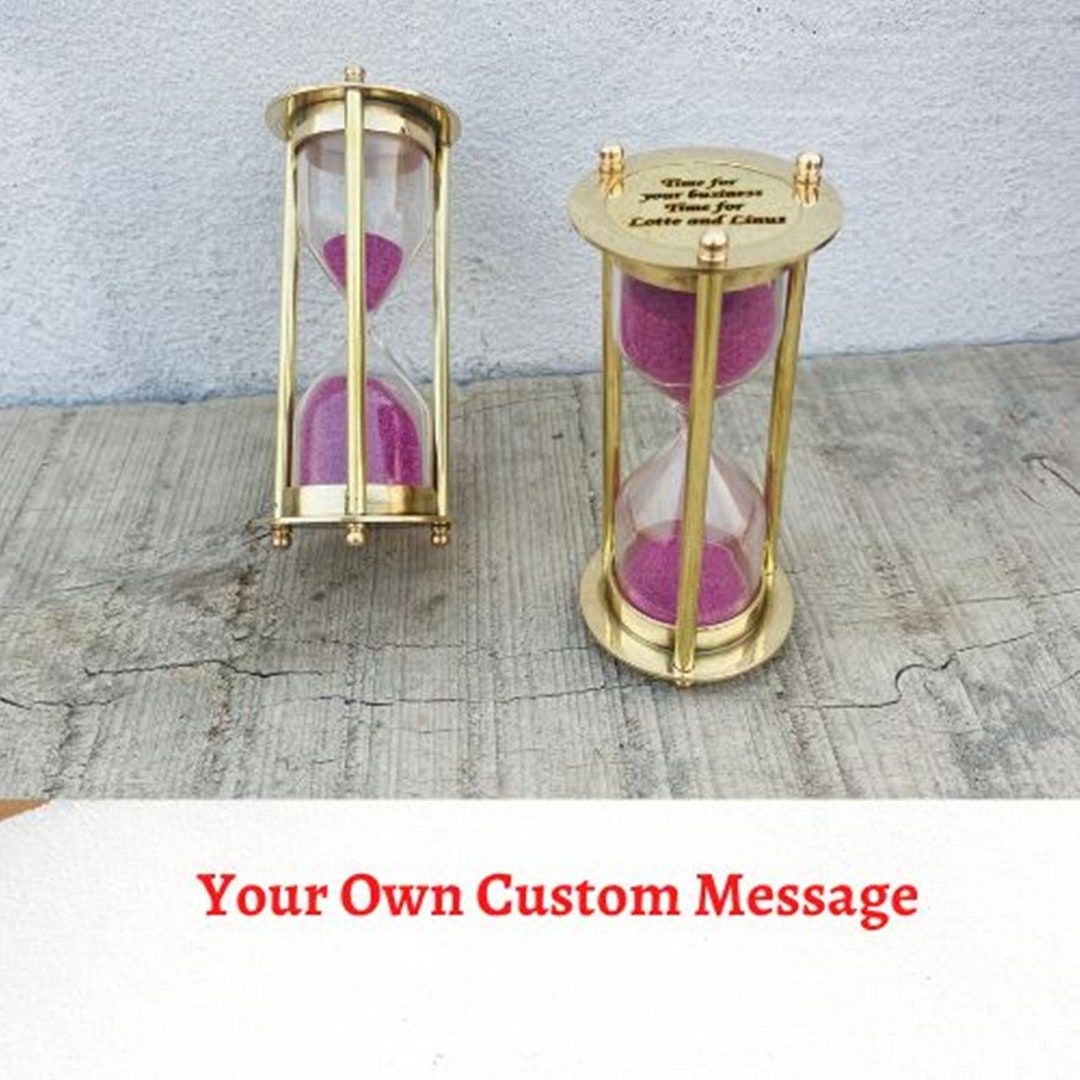 Engraved Hourglass Unity Hourglass Engraving Mini Sand Timer - Etsy