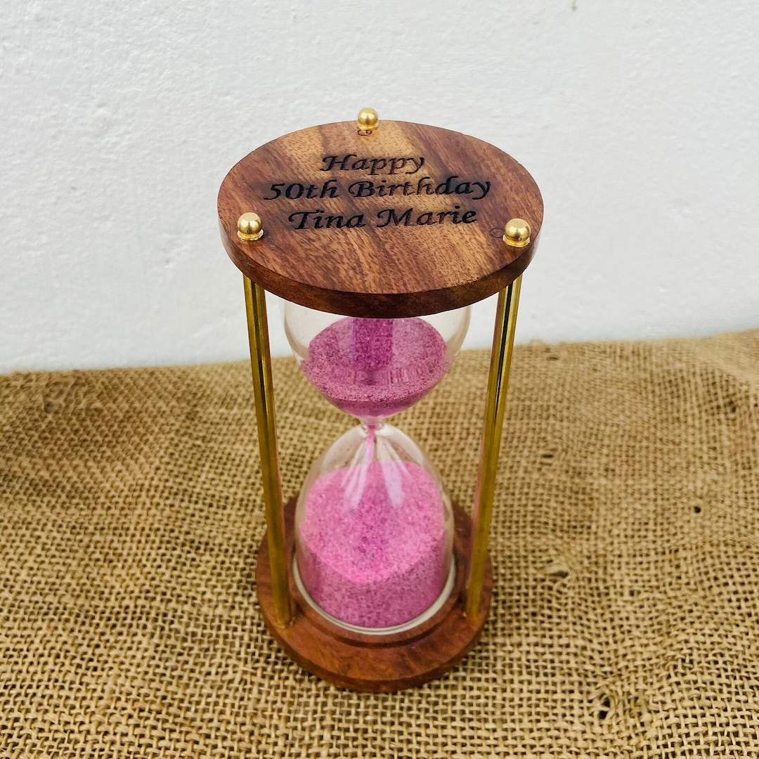 Engraved Hourglass Unity Hourglass Engraving Sand Timer Custom Engraved ...