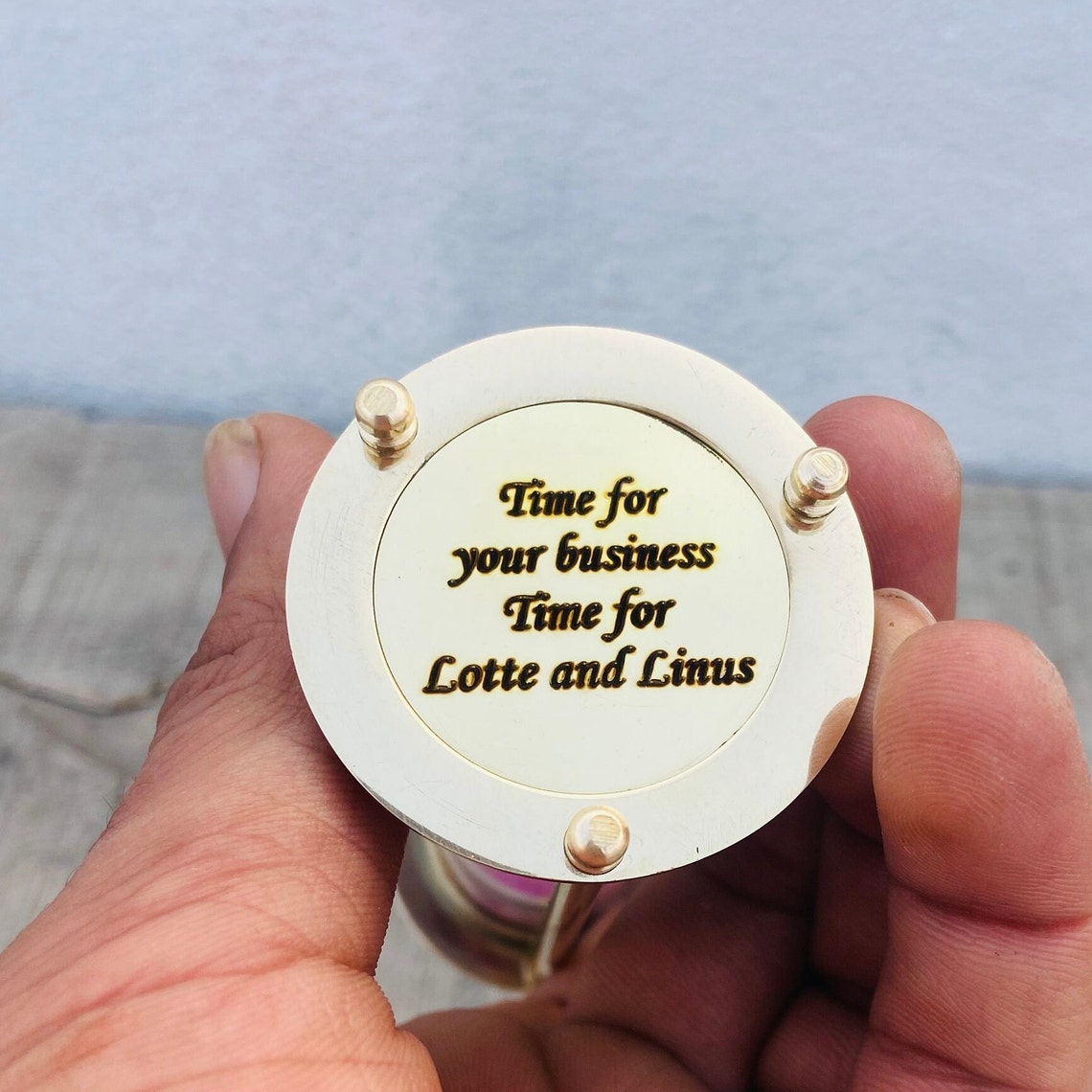 Engraved Hourglass Unity Hourglass Engraving Mini Sand Timer Custom ...