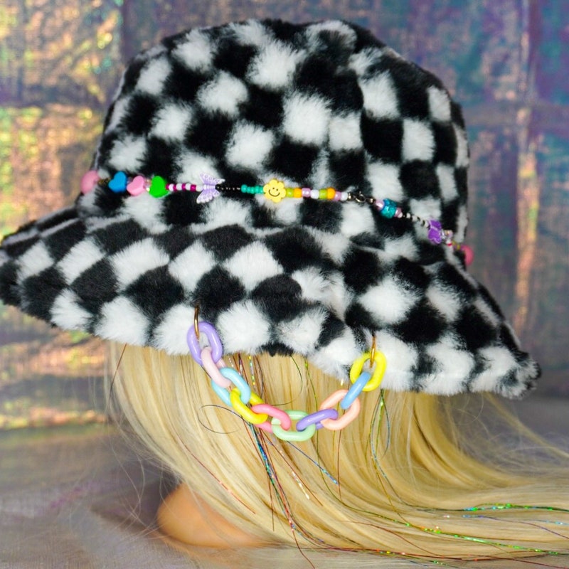 Rainbow Party Hat - Etsy