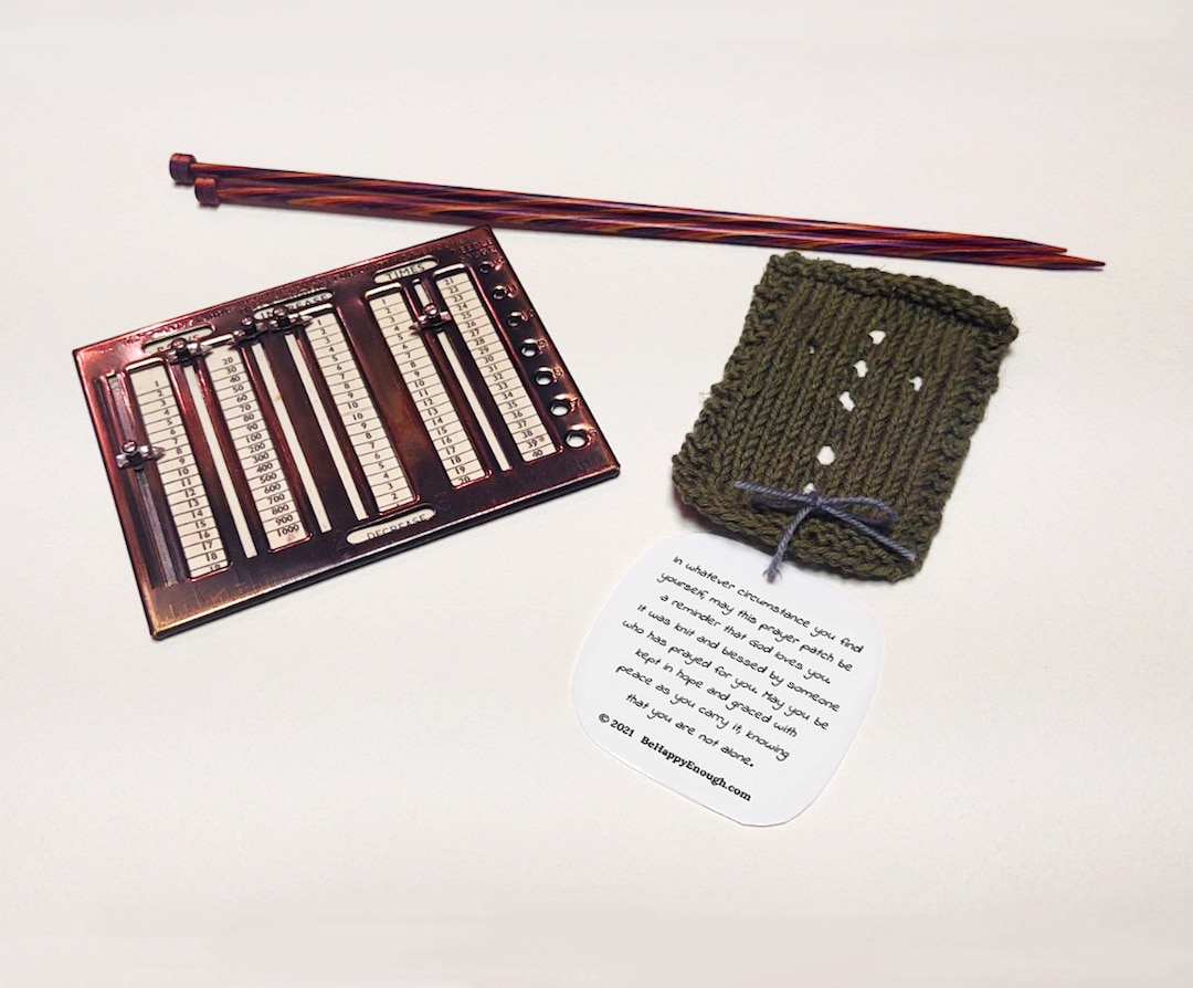 Prayer Cloth / Prayer Patch (knitted) With Laminated Prayer (mini Size ...