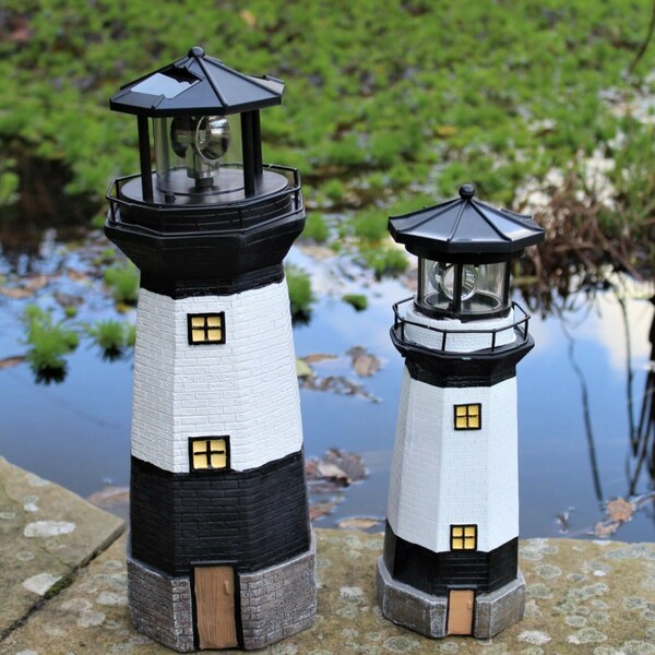 Solar Lighthouse - Etsy