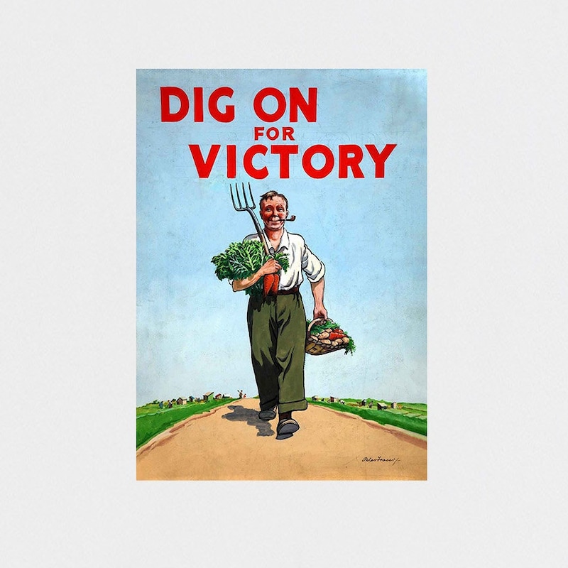 Dig for Victory Poster - Etsy UK