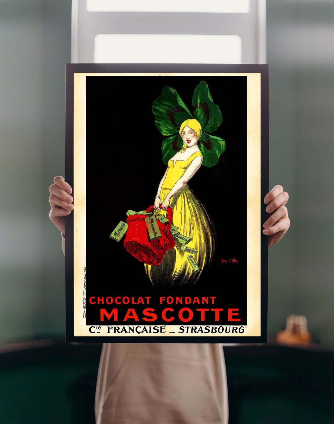 Mascotte Chocolat 1920 POSTER PRINT A5-A1 Vintage Retro French Style ...