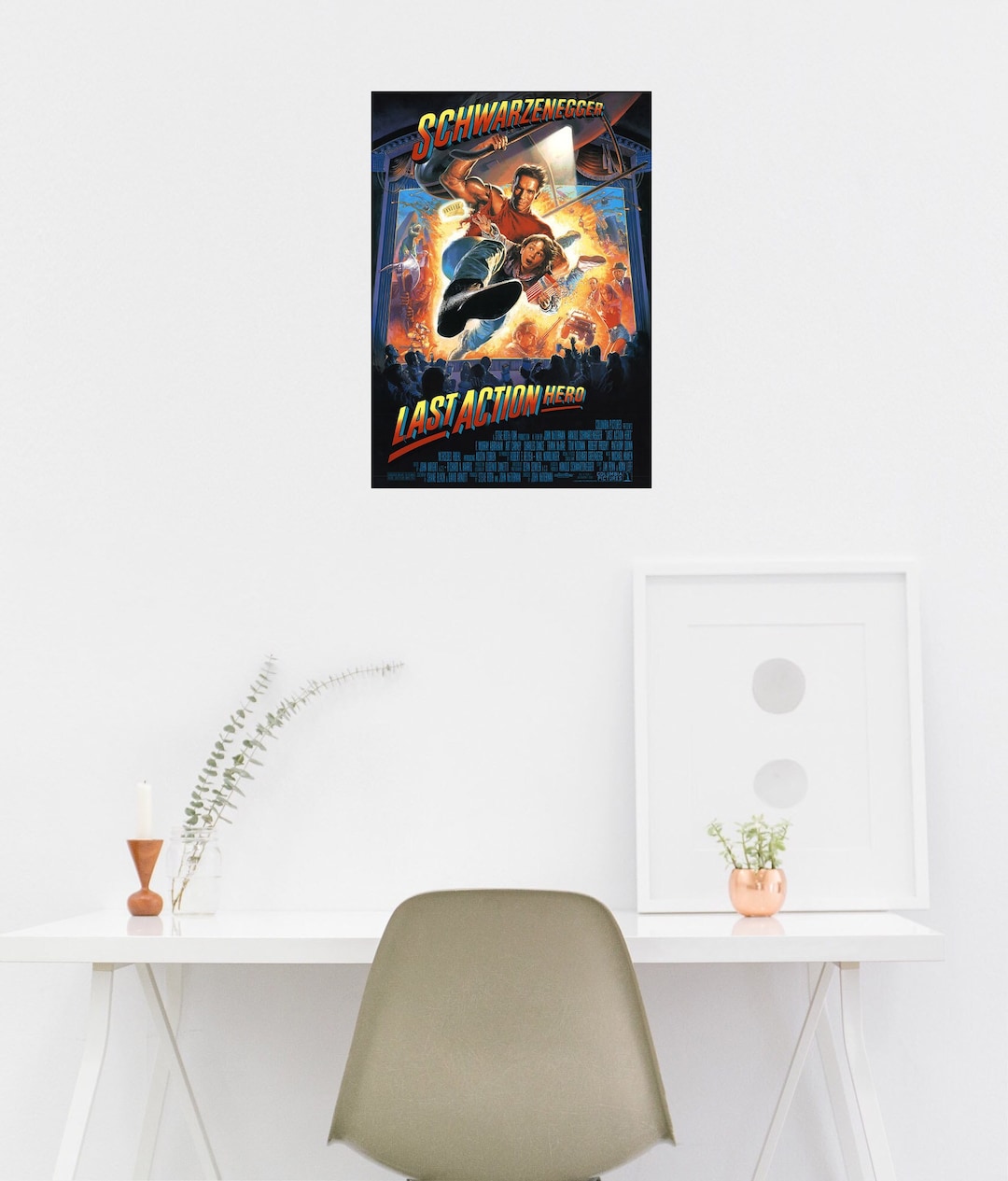 Last Action Hero 1993 Movie POSTER PRINT A5-A2 Cult 90s Arnie - Etsy