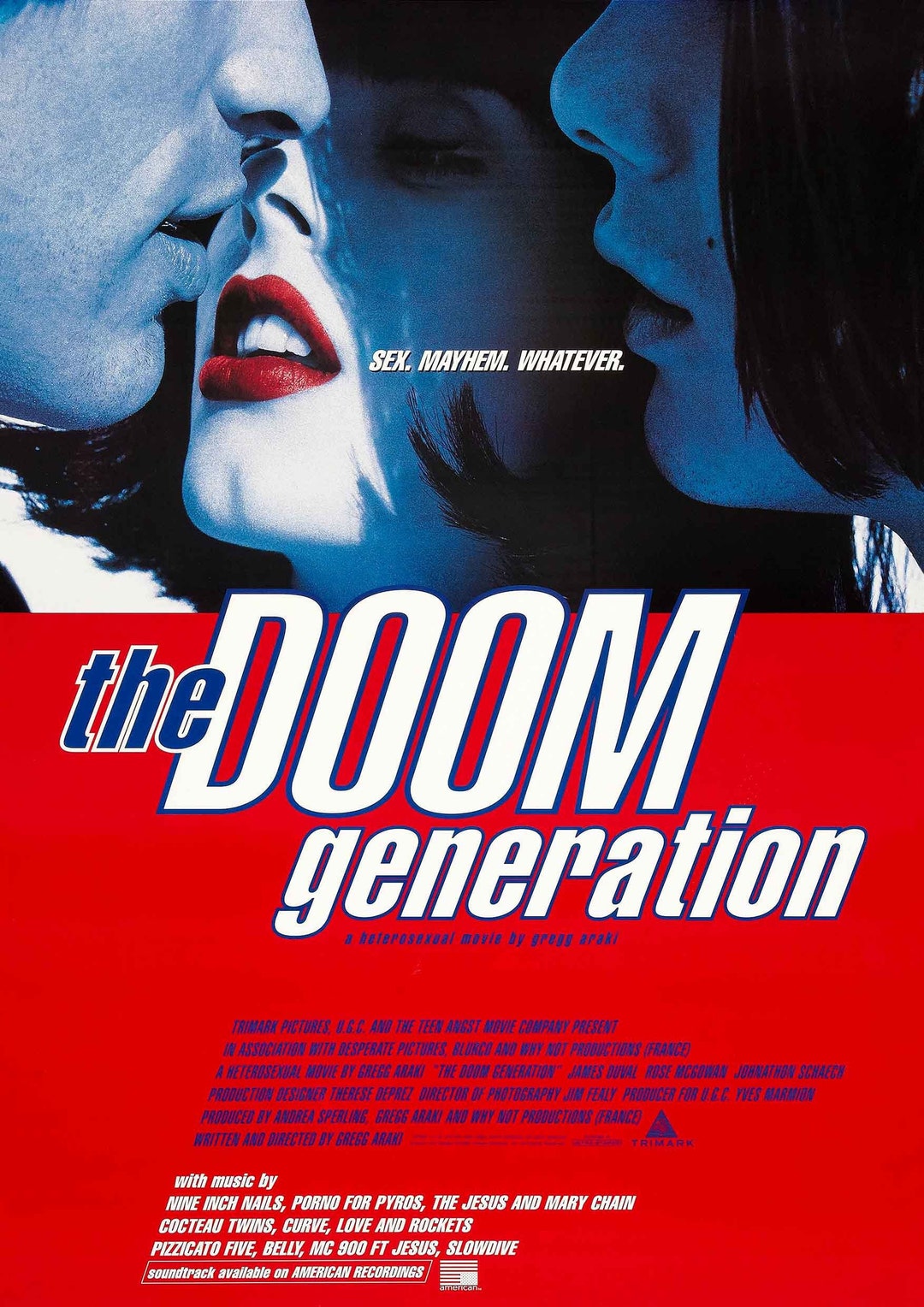 The Doom Generation 1995 Movie POSTER PRINT A5-A1 Cult 90s American ...