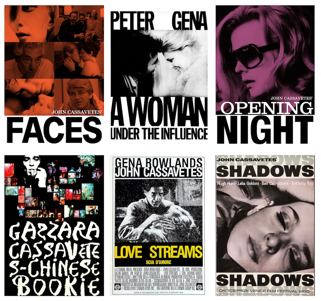 John Cassavetes Director Collection Film POSTER PRINTS Fridge - Etsy