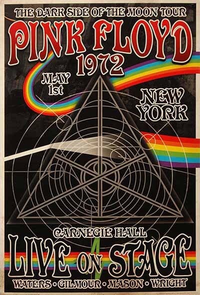 Rock Concert Posters 1970s