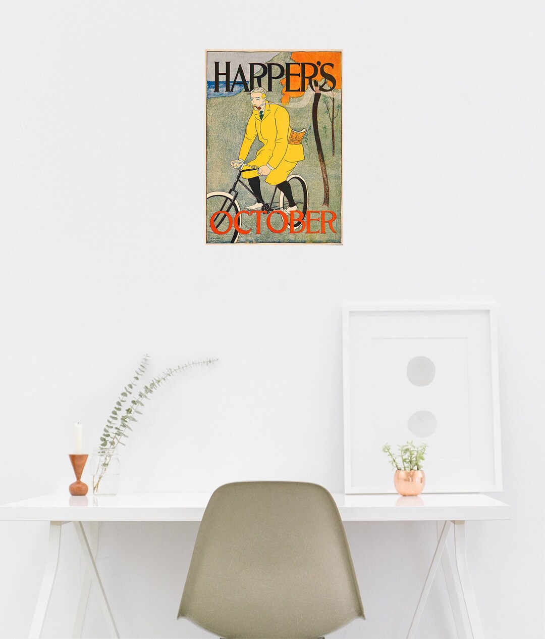 Harper's October 1894 POSTER PRINT A5-A1 Vintage Magazine Edward ...