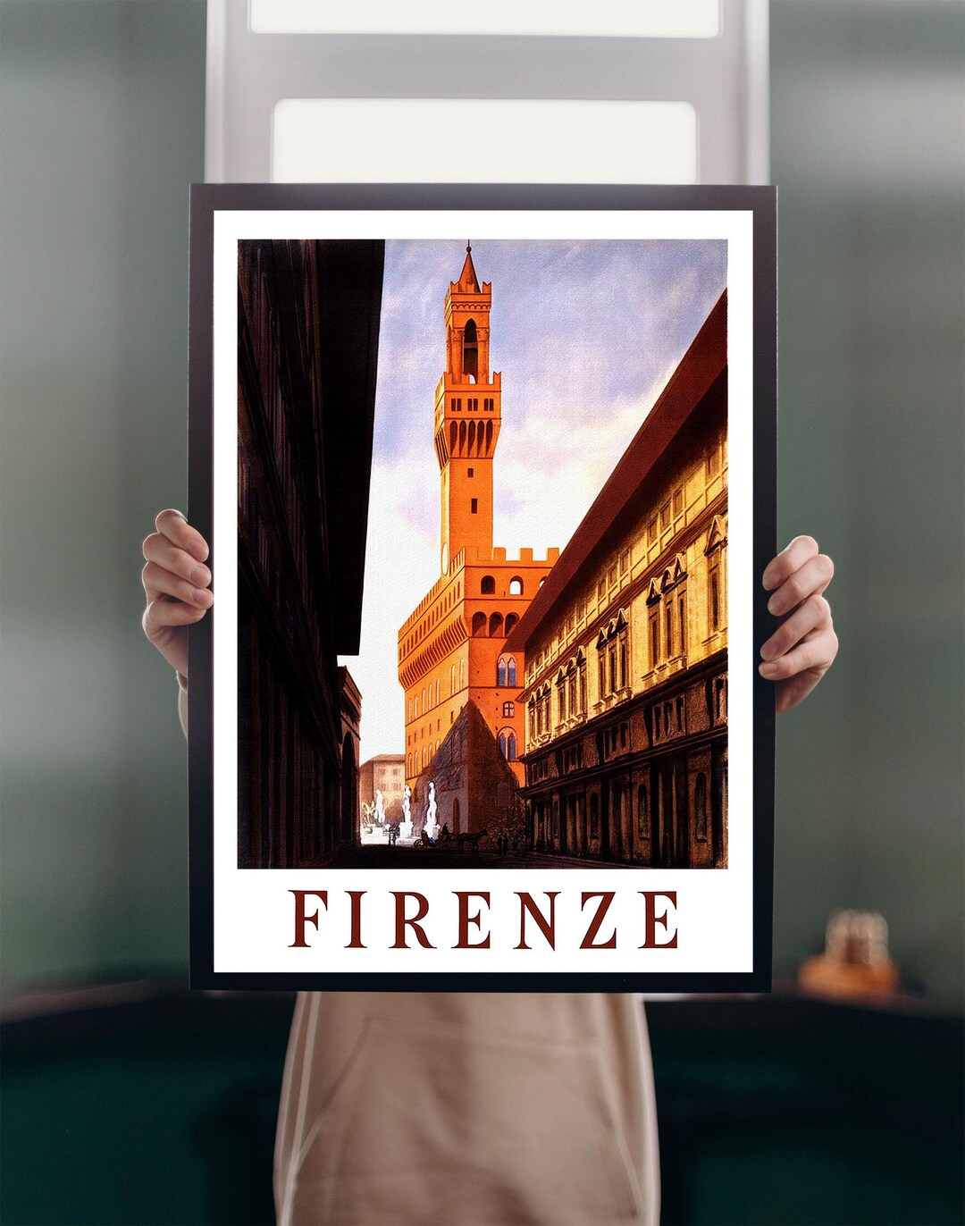Firenze, Italy 1938 Travel POSTER PRINT A5-A1 Florence Vintage Retro ...