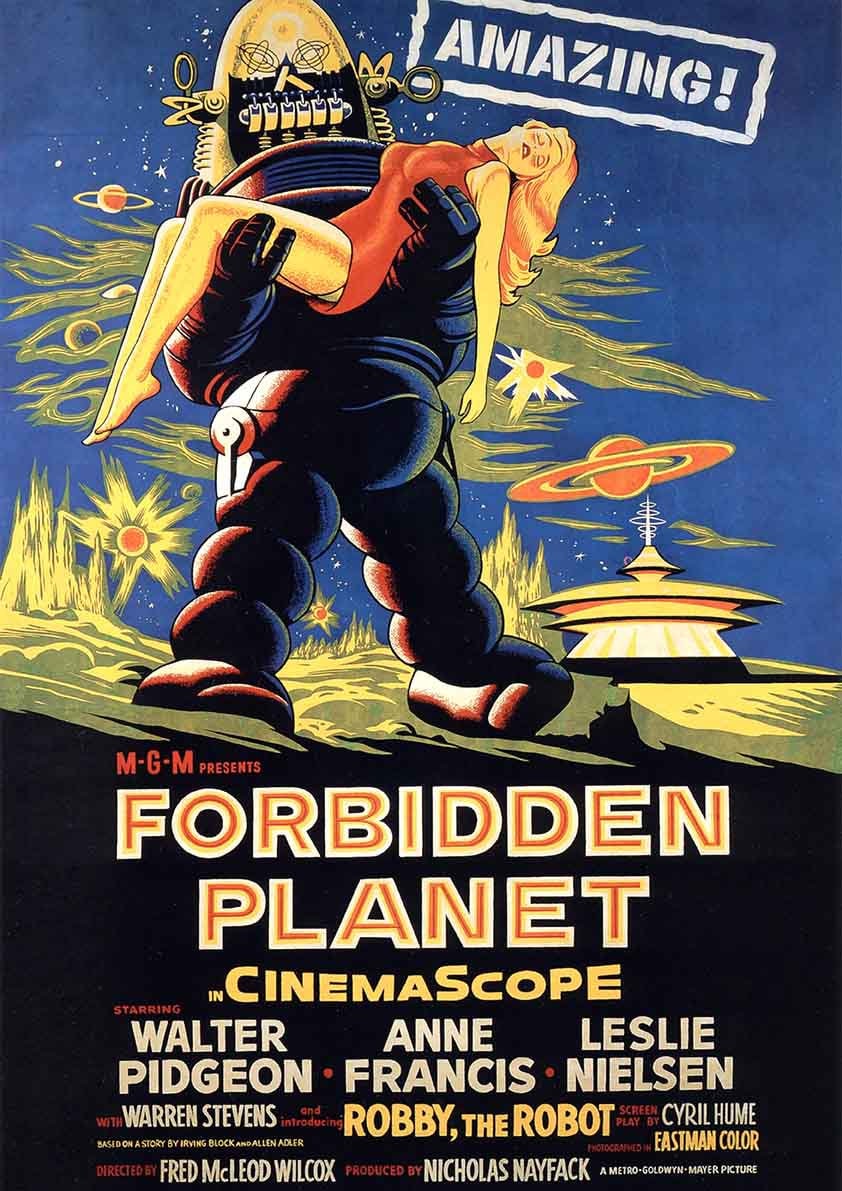 Forbidden Planet 1956 Movie POSTER sold by Greg Williams | SKU 40900952 ...