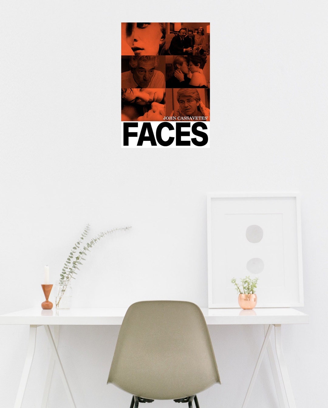Faces 1968 Movie POSTER PRINT A5 A1 60s Cassavetes Indie Cult - Etsy