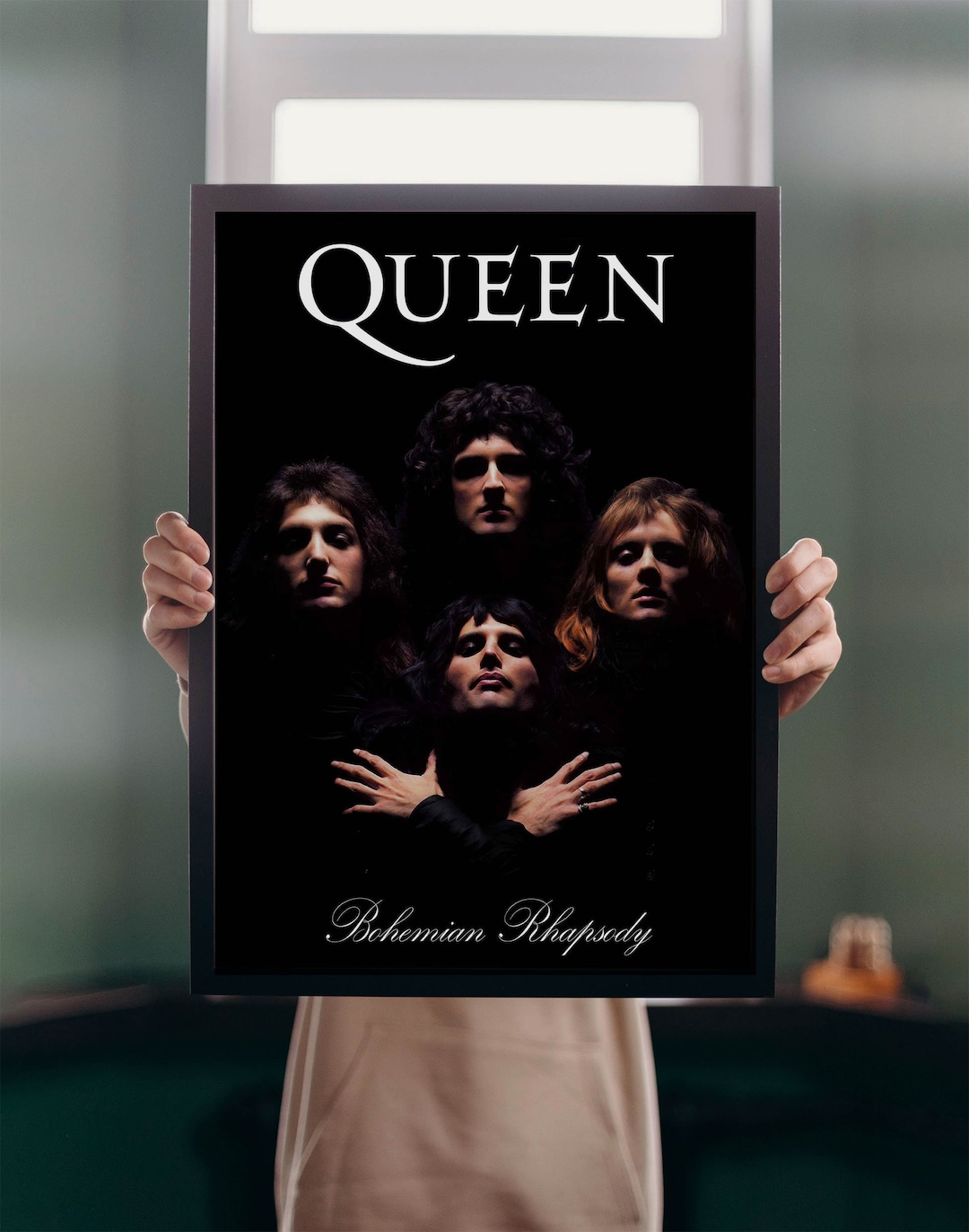 QUEEN Band POSTER PRINT A5 A1 Bohemian Rhapsody 80s British Rock Cult ...