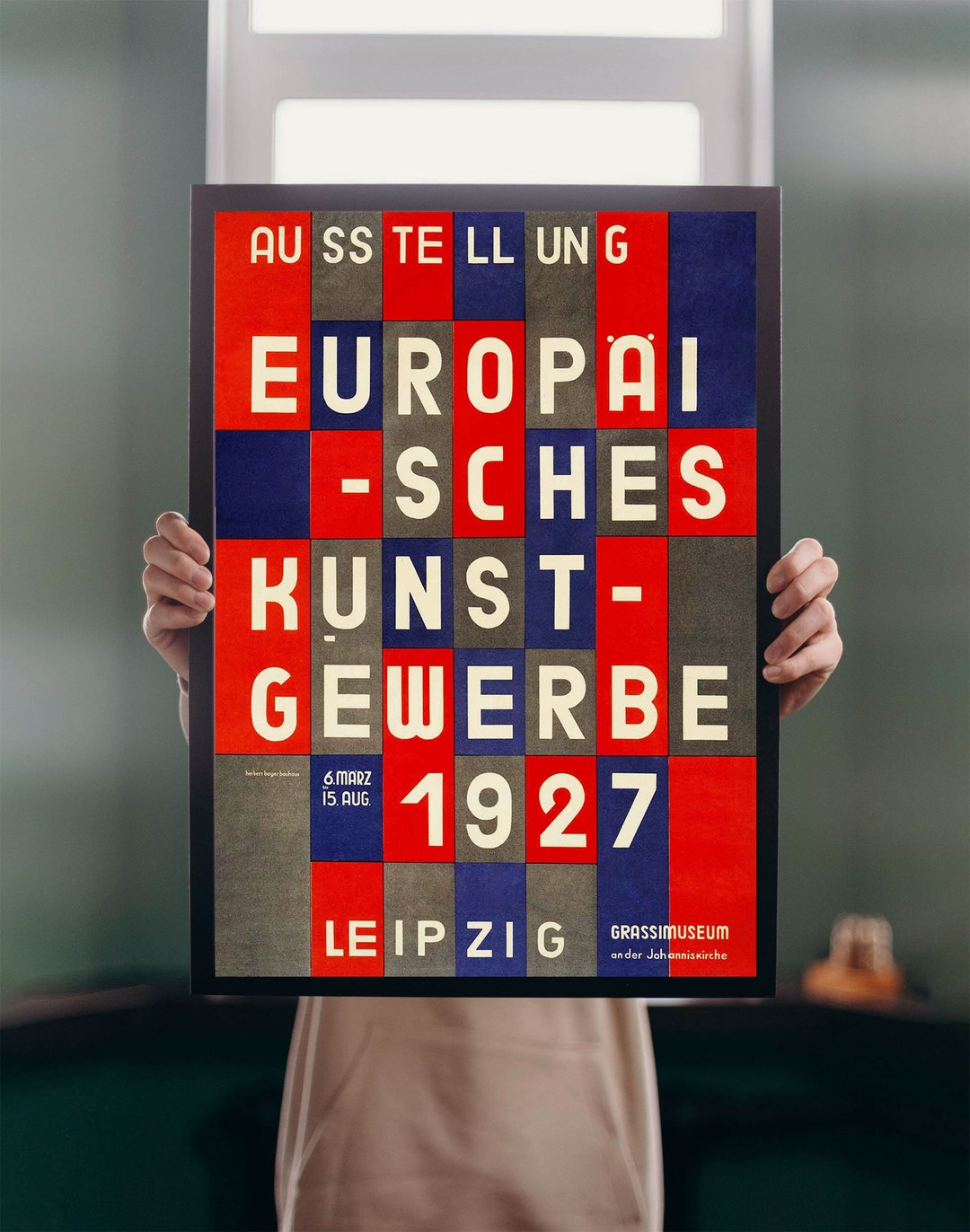 Euro Art Business Exhibition 1927 POSTER PRINT A5-A1 Années 20, Leipzig, art mural allemand ...