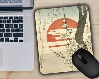 Japanese Vintage Art Mouse Pad, Aesthetic Mousepad, Co-worker Gift ...