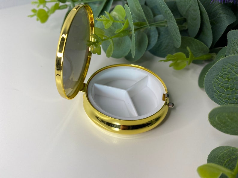 Peacocks Pill Box Cute Art Nouveau Birds Pill Container Peacocks Pocket ...