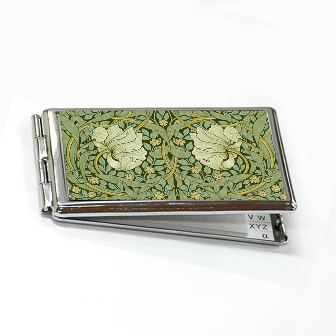 Pimpernel Pocket Address Book Art Nouveau Flowers Phone Book Gift Idea ...