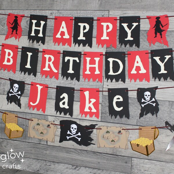 Pirate Bunting - Etsy UK