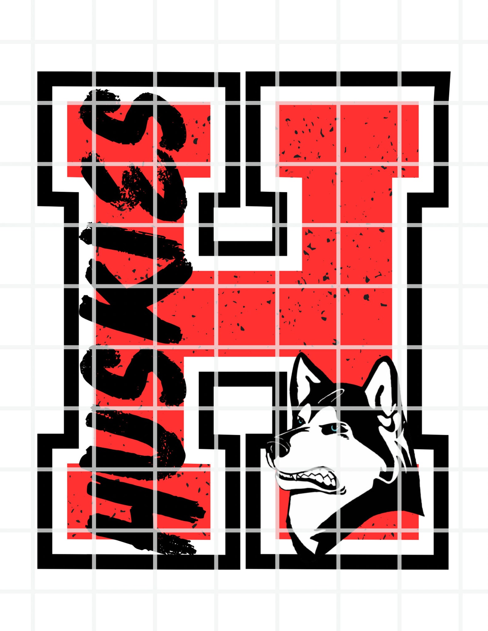 Huskies School Design - Etsy