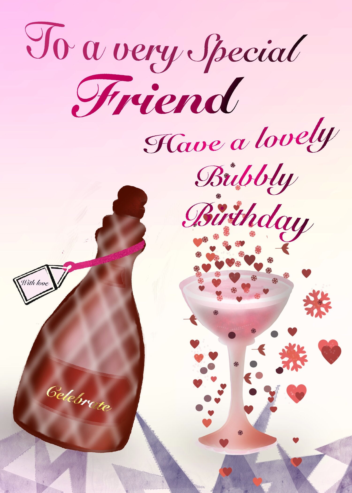 Birthday Greeting Card - Etsy