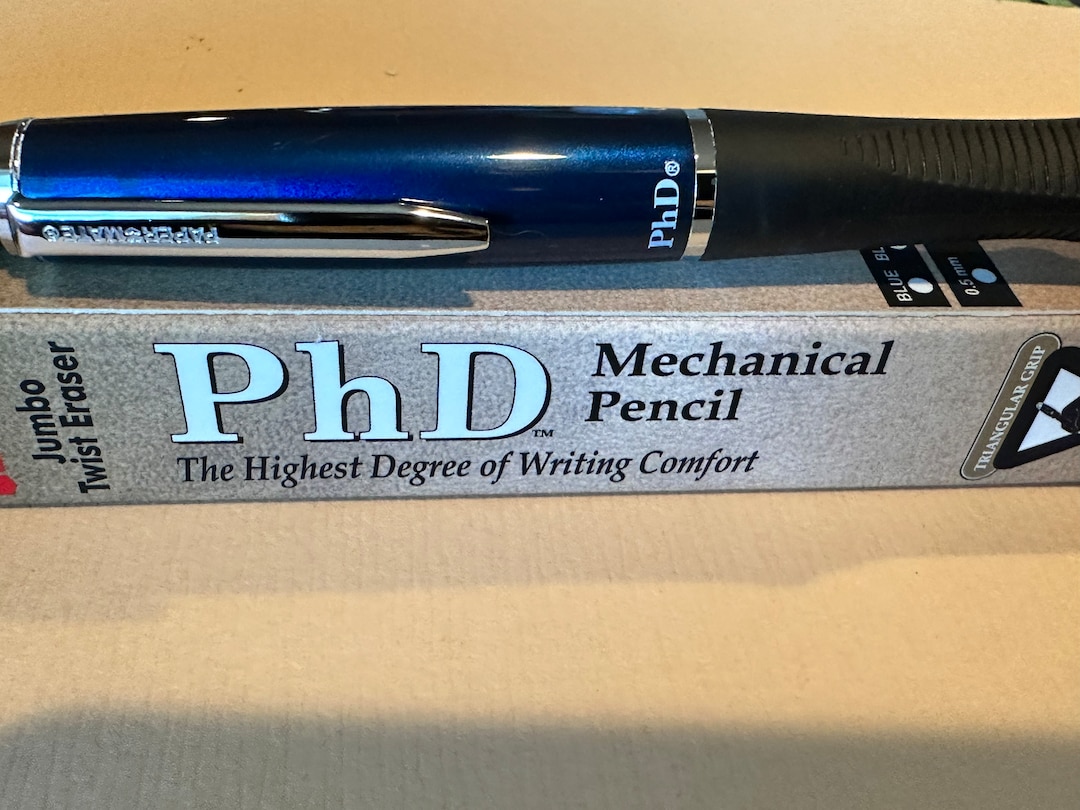 Paper Mate Phd Mechanical Pencil: Midnight Blue, .7mm, New Old Stock - Etsy