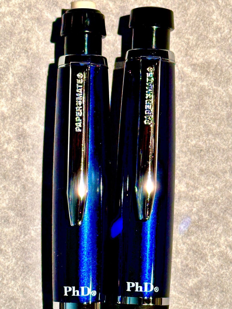 Paper Mate Phd Pen & Pencil Set, Midnight Blue, NOS, .7mm Pencil - Etsy